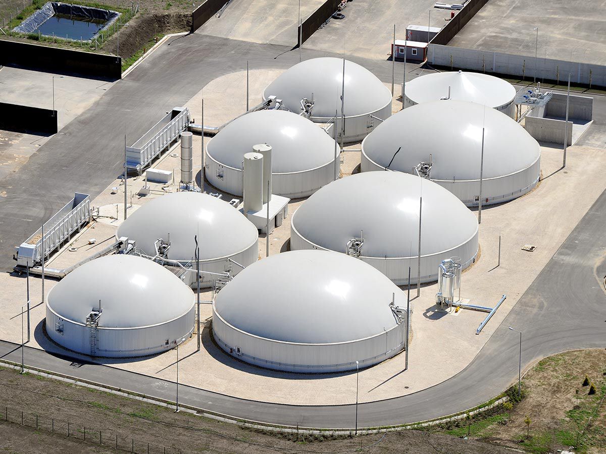 Biogas-Tank - AGROTEL GmbH - flexibel / Kunststoff / für Lagerung