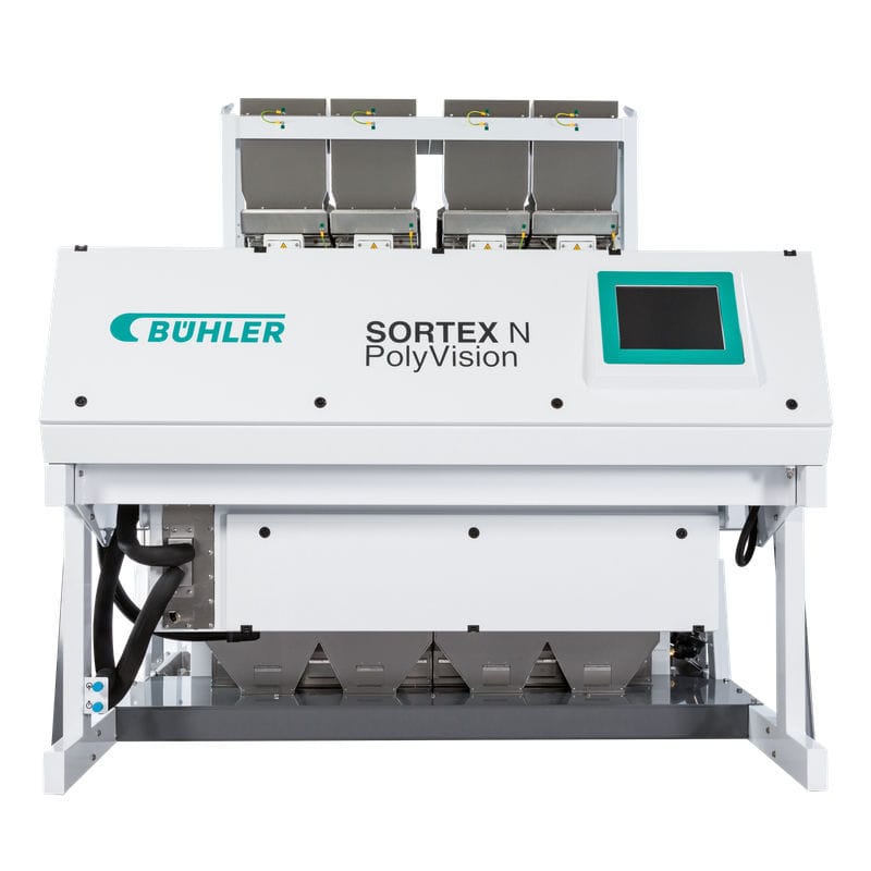 Optischer Sortierer - SORTEX N PolyVision - Bühler Group - Kalibrierung