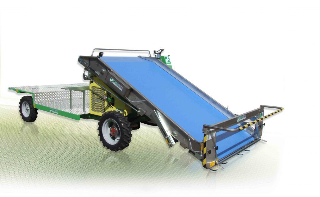 Petersilie-Erntemaschine - SLIDE - HORTECH Srl - mit Eigenantrieb / 1 Reihe