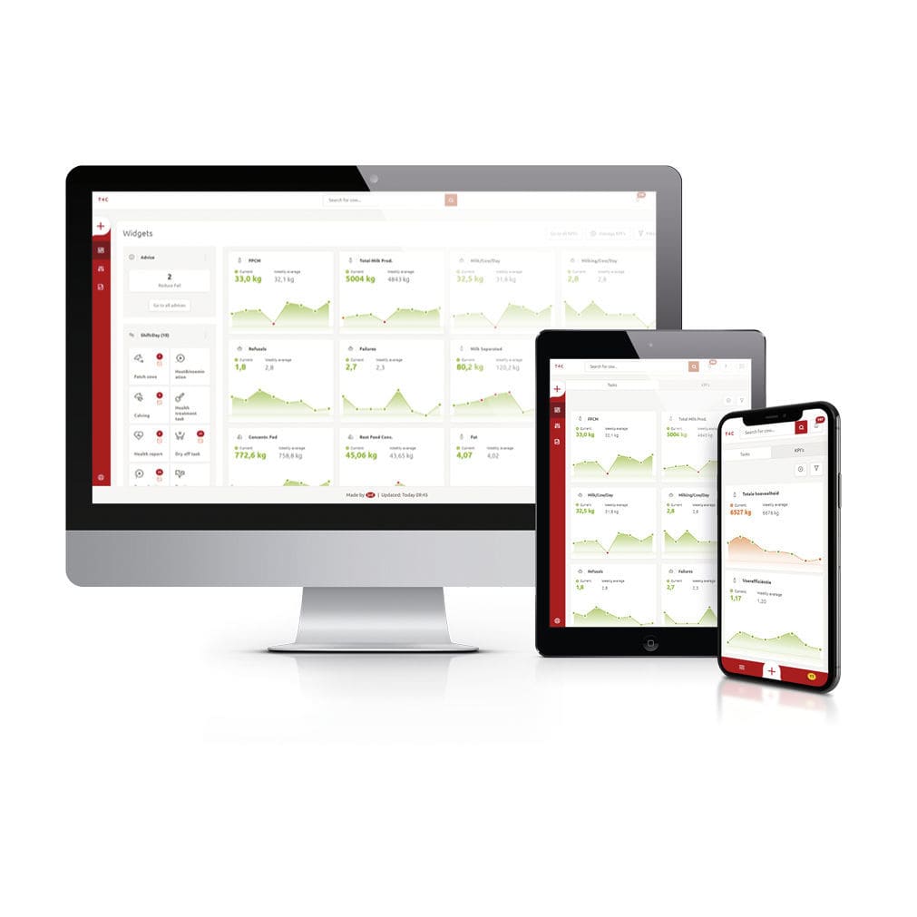 Mobile App / Management - Horizon - Lely - Planung / für Herdenmanagement / Echtzeit