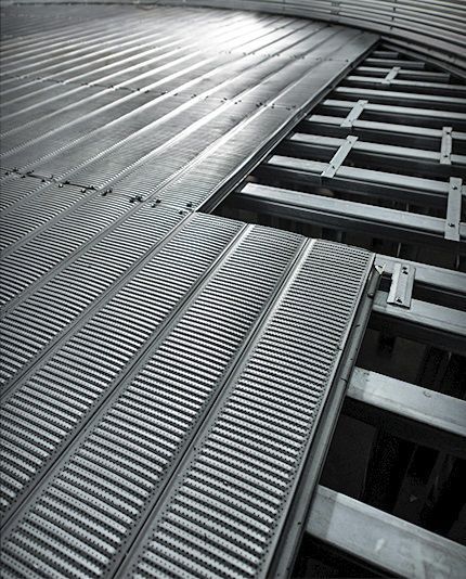 Perforierter Boden / Metall - Mysilo (Siloport) - für Getreide