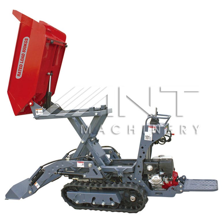 Mini-Dumper / mit Frontentladung - BY800 - Nantong ANT Machinery Co., Ltd. - auf Raupen / Diesel ...