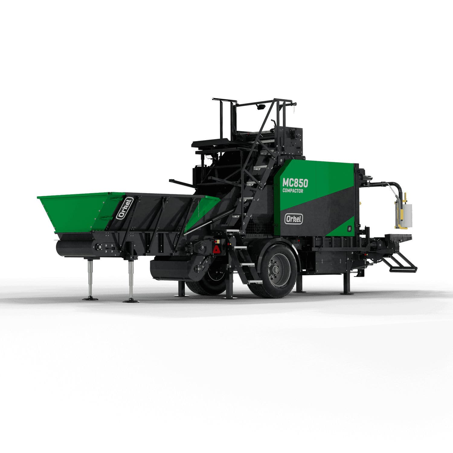 Runde Ballenpresse - MC850 - Orkel AS - mit Wickler / Silage ...