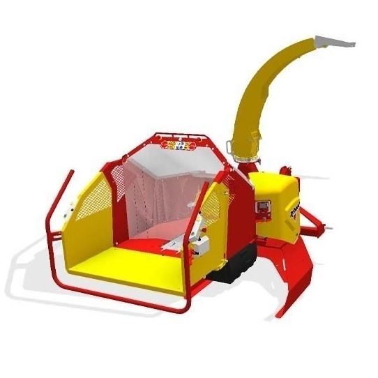 Angebauter Häcksler - VEGETOR 160T - RABAUD - Zapfwellen / mit ...