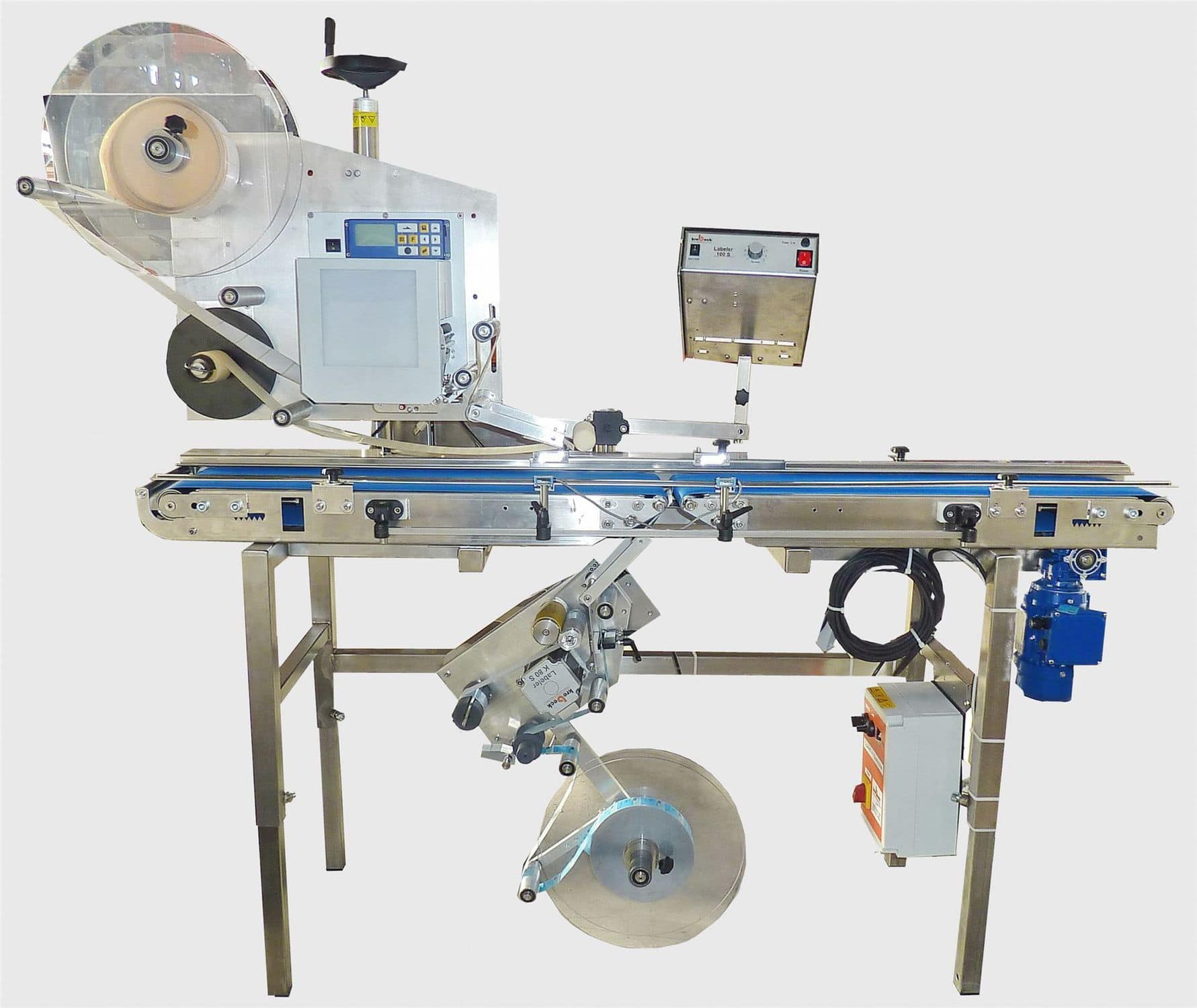 Automatische Etikettiermaschine - Top and bottom - A. Krebeck GmbH ...