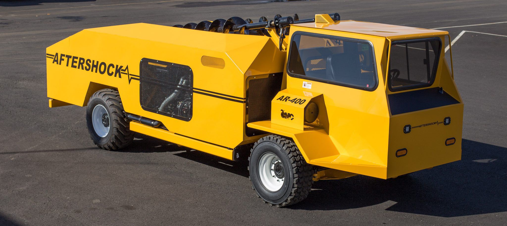 Schalenfrucht-Erntemaschine - AR400, AR450, AR7 - Wesco Trailers by ...