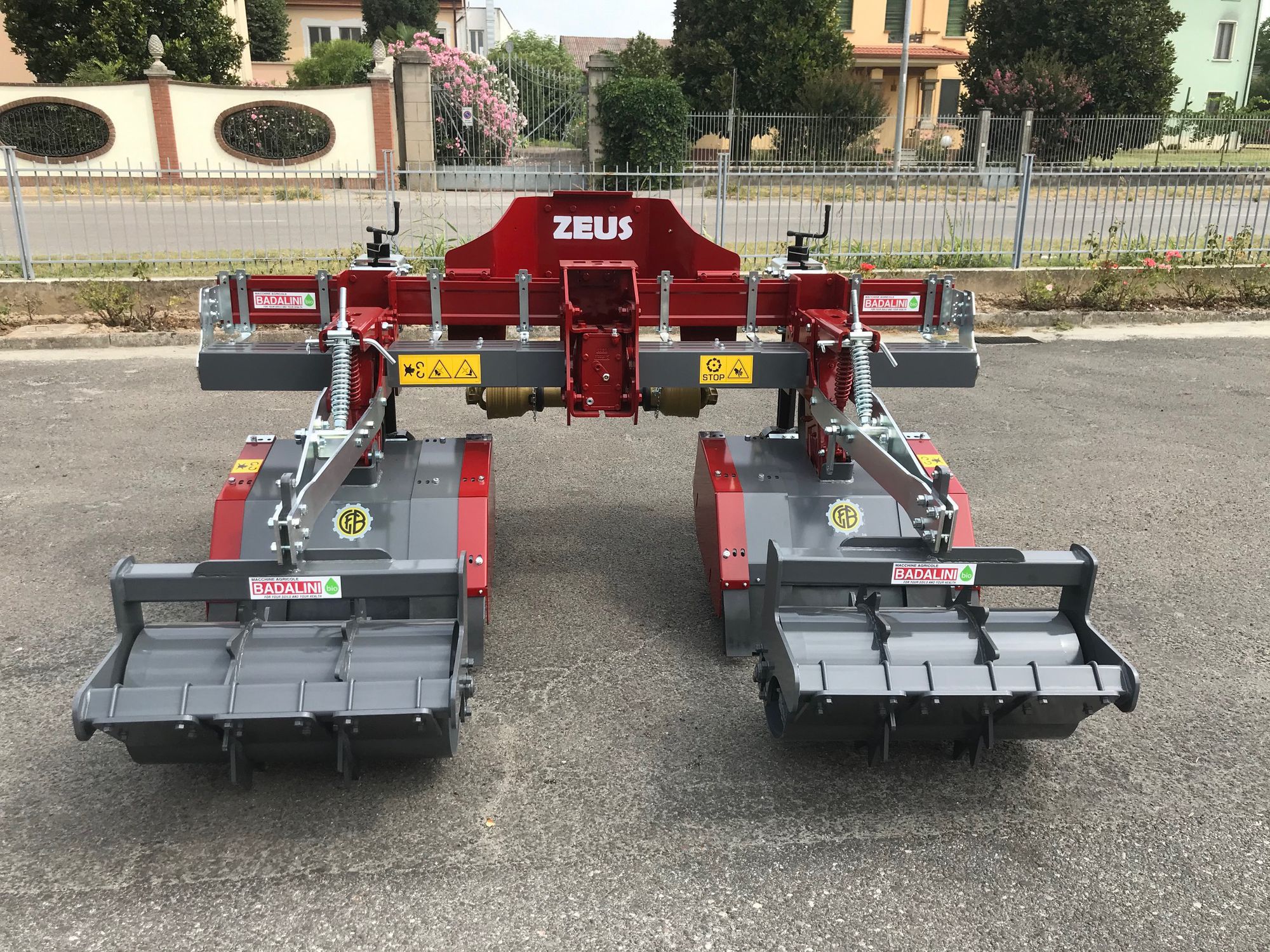 Zusammenklappbare Bodenfräse - ZEUS SUPER - Badalini Srl - mehrreihige