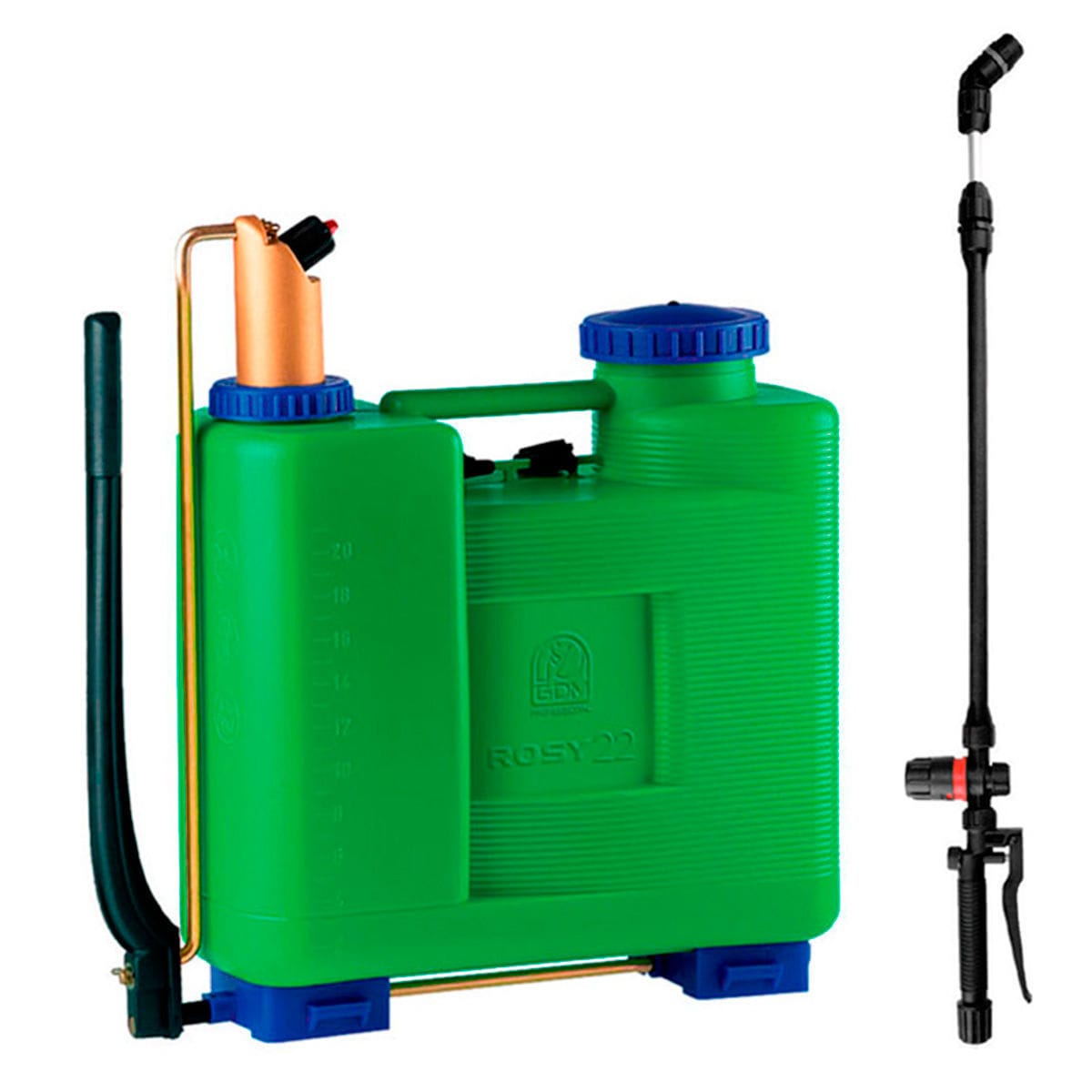 Rückenspritze mit Handpumpe - ROSY 22 - DI MARTINO SpA - für Garten ...