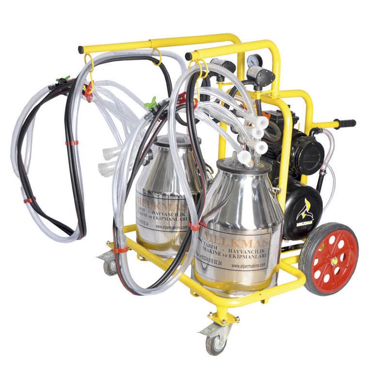 Melkmaschine für Schafe - 022423-2 - alpermakine - elektrisch / mobil