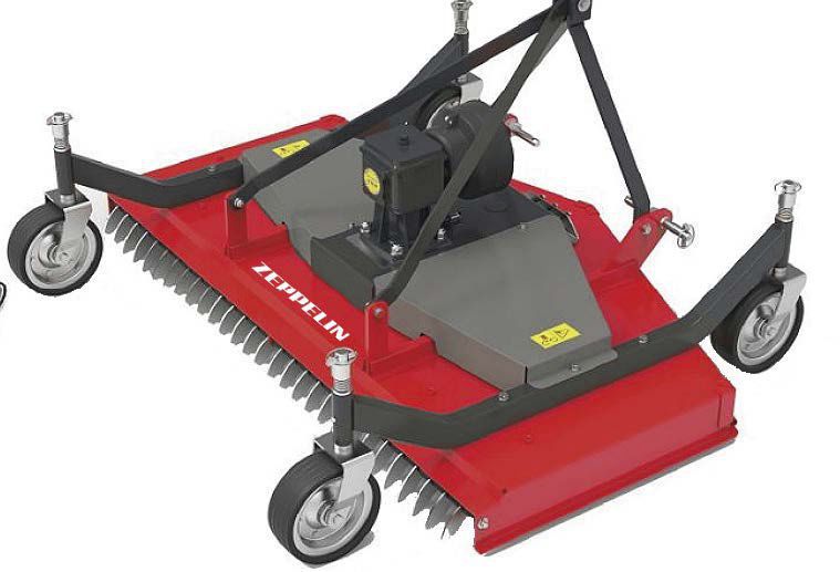 Mulcher für Großanbau - ESDTM3R120Z - Zeppelin Maquinaria - hinten montiert