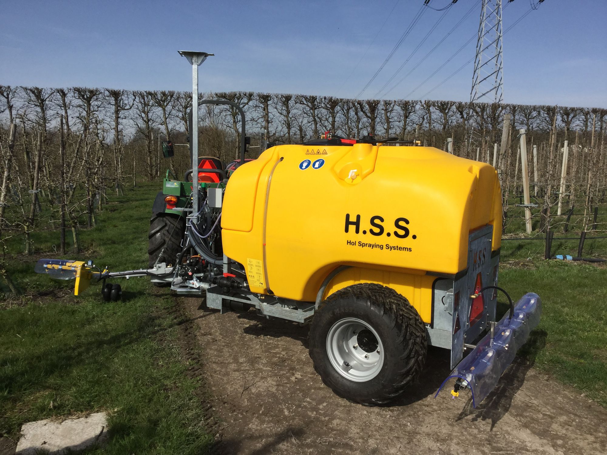 Feldspritze mit Dreipunktanbau - Weedy CC - Hol Spraying systems ( HSS ) - für Obstgärten / mit ...