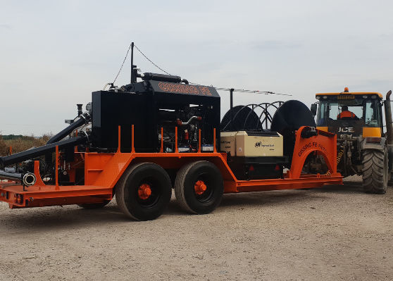 Schlamm-Pumpsystem - Britman UK Ltd. - Zentrifugal / elektrisch / mobil