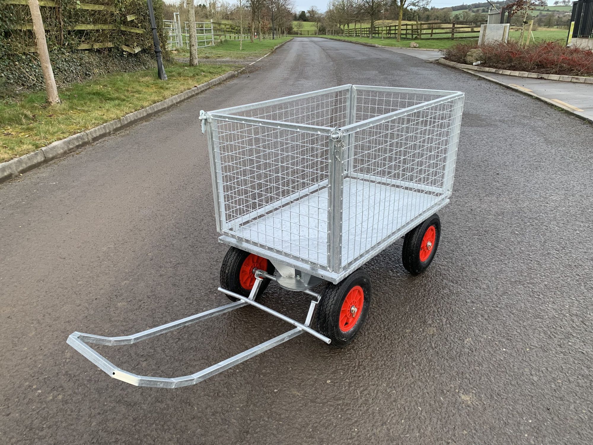 Transportwagen für Kälber - Condon Engineering - Plattform / Metall