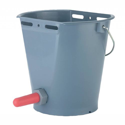 Milcheimer - KALF00031 - Holland Animal Care - mit Deckel