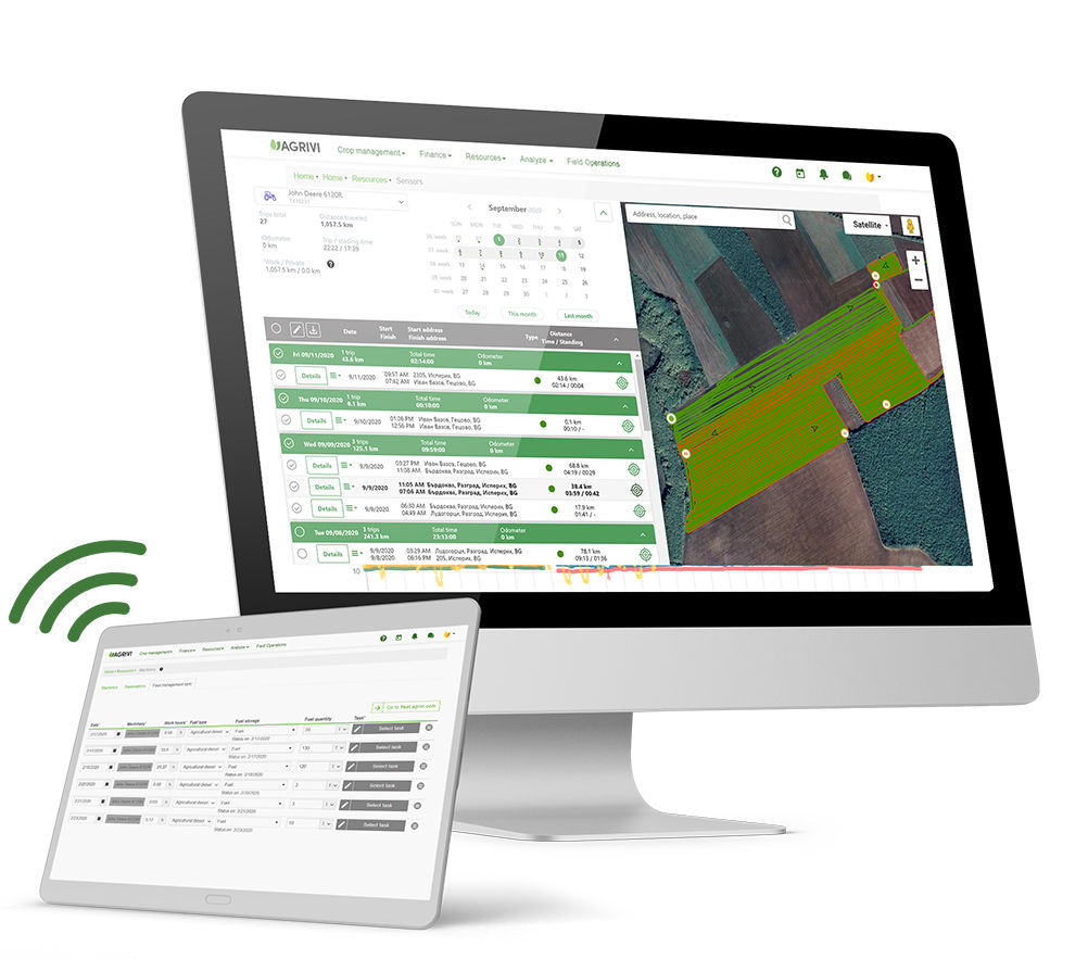 Software de gestión - AGRIVI - agrícola / agrícola / en tiempo real