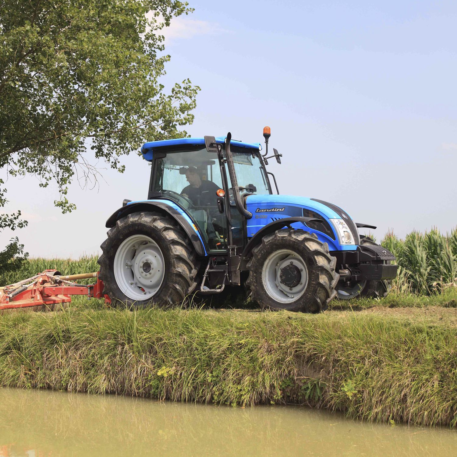 Tractor powershift - 5H T3 series - Landini - powershuttle / con cabina