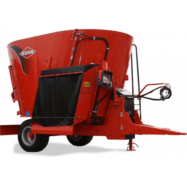 Mezclador de tornillo vertical - EUROMIX I - KUHN S.A. - de arrastre ...