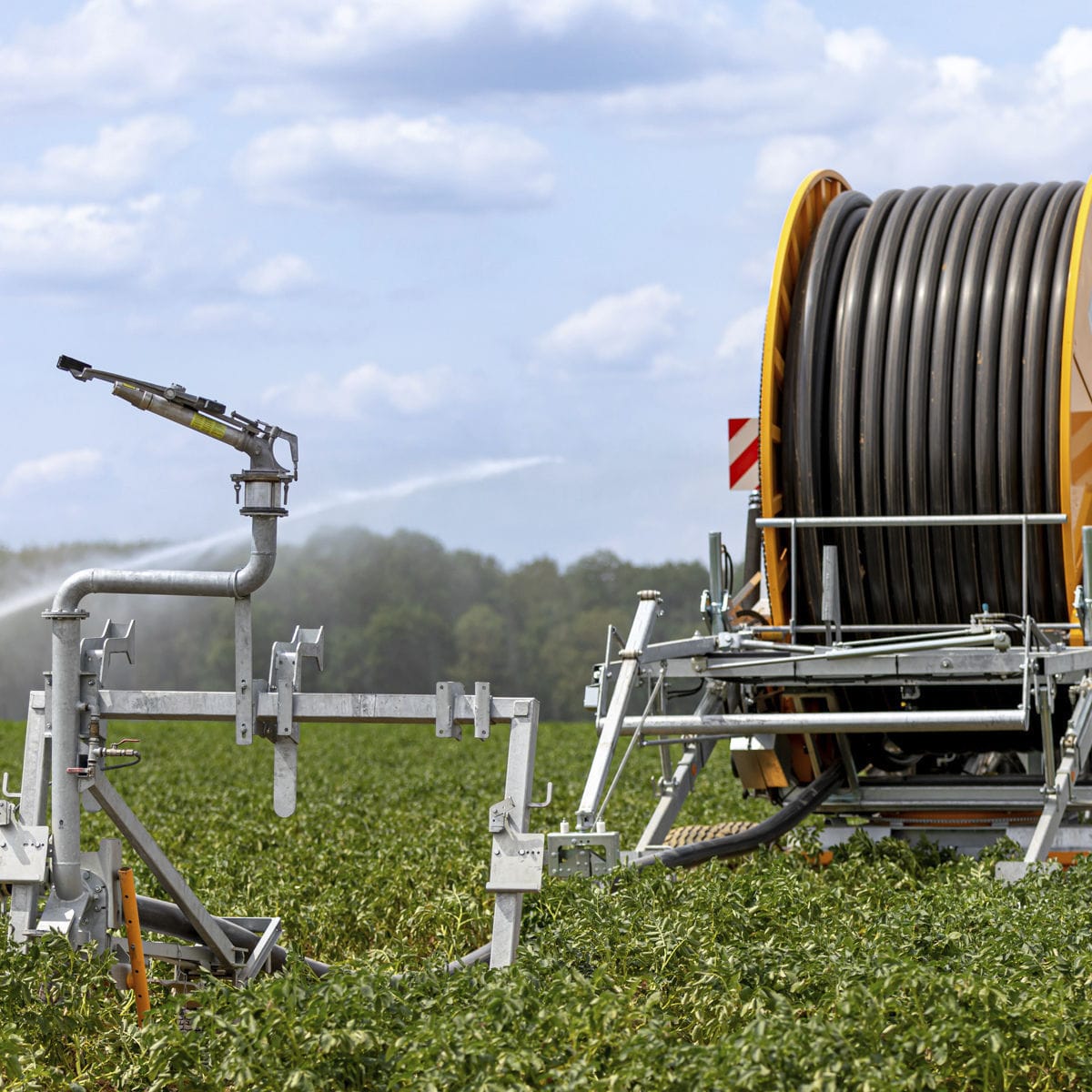 Enrollador para riego - Zimmatic by Lindsay - con accionamiento por turbina