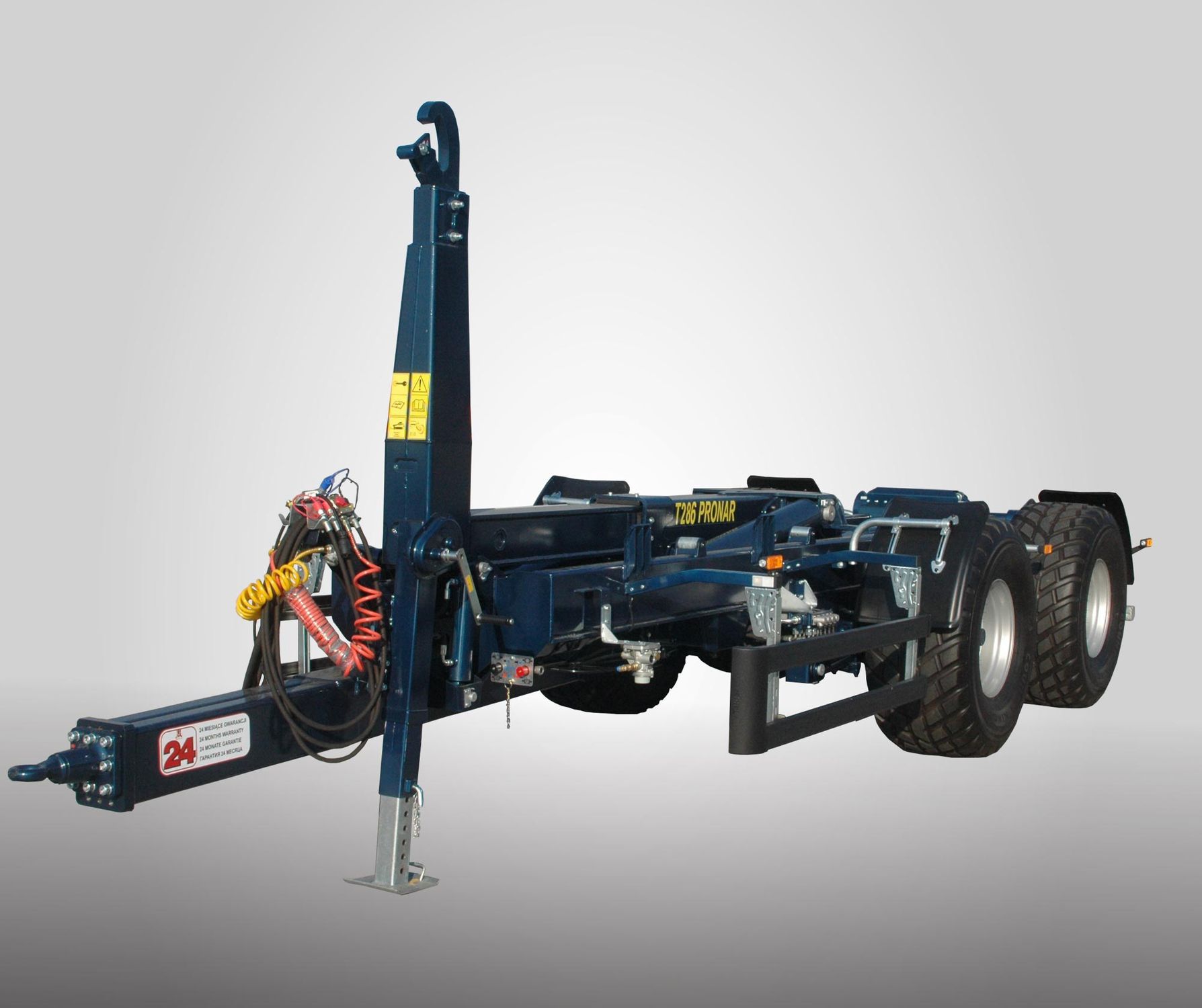 Remolque con brazo de elevación con gancho - T286 - Pronar Sp. z o.o ...