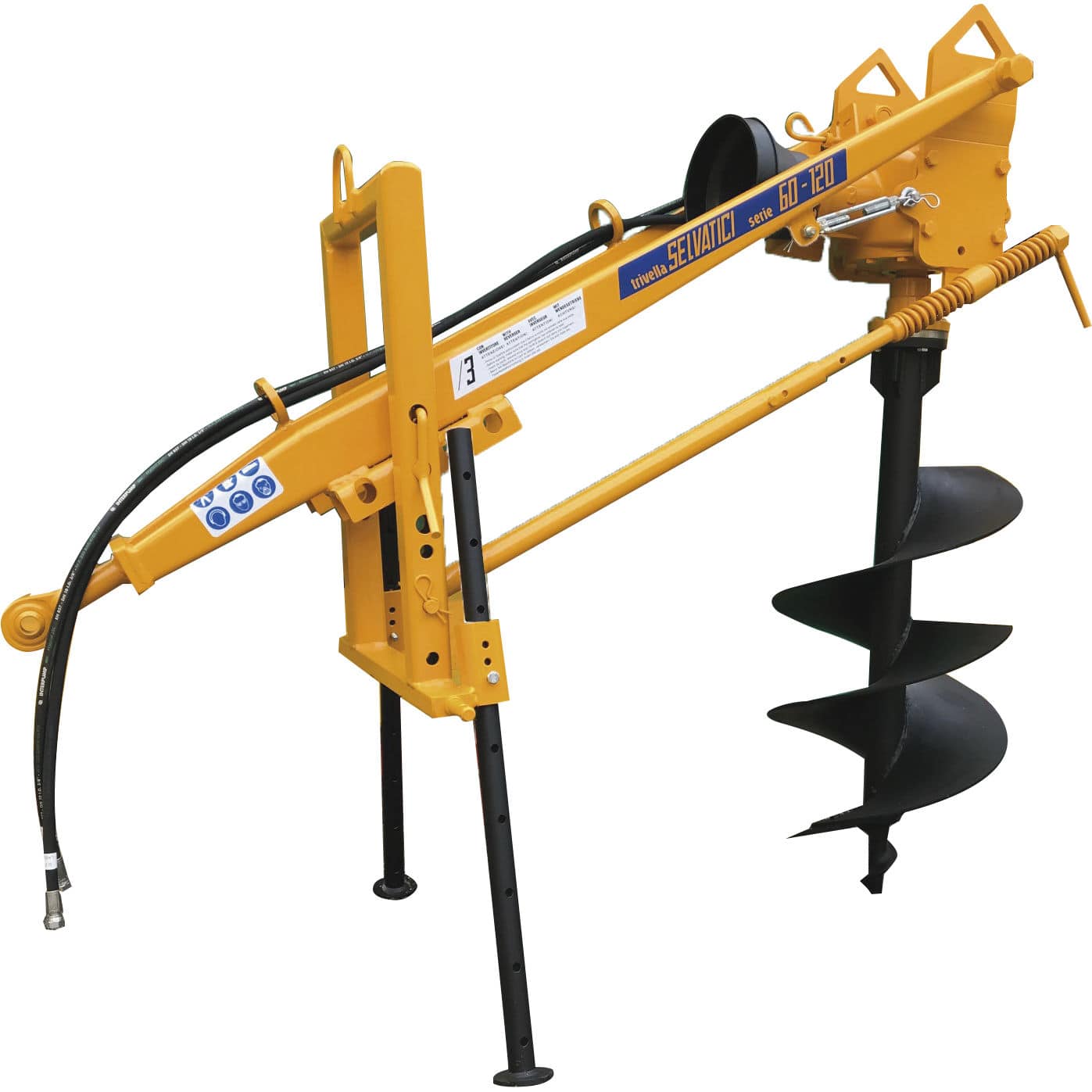 Barrena hidráulica - 40.80 - SELVATICI srl - mecánica