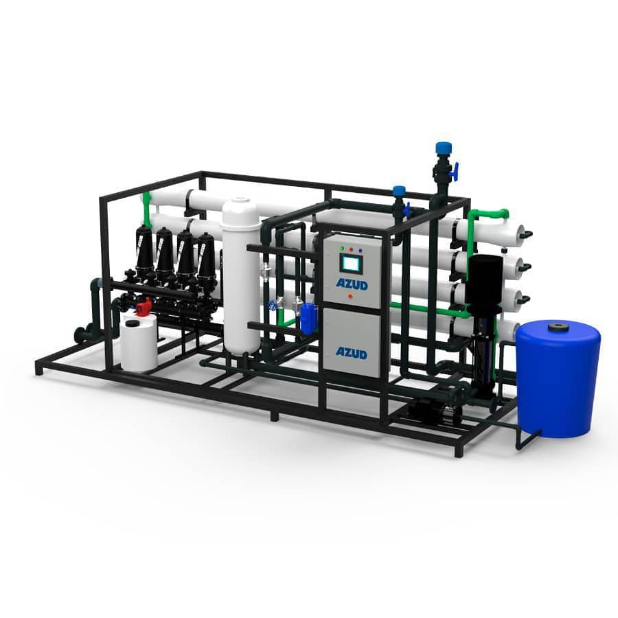 Sistema de tratamiento de aguas - AZUD - para el riego / de ósmosis inversa