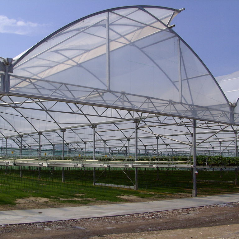 Invernadero de plástico - VERMAKO GREEN HOUSES - estructura de aluminio