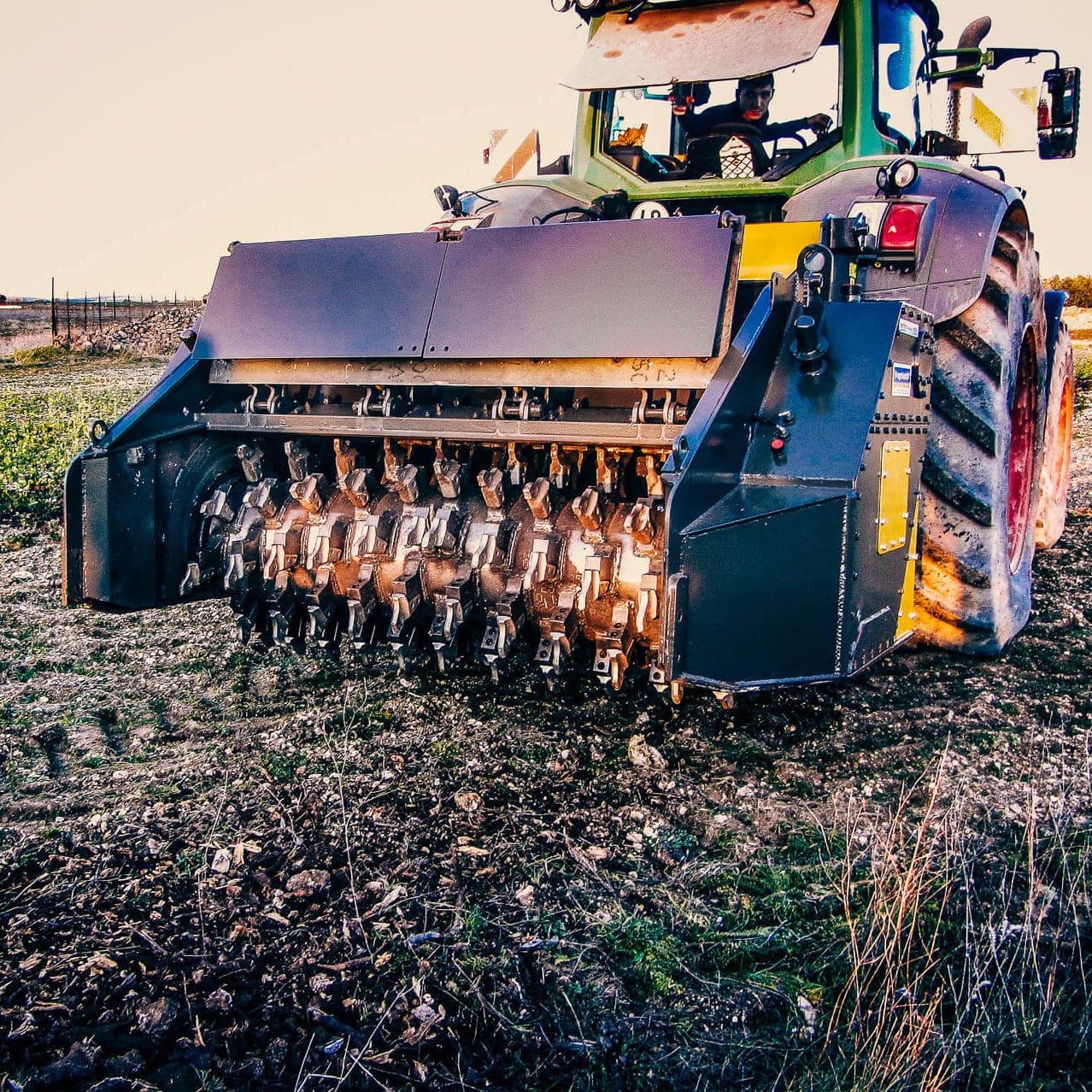 Destoconador remolcado - FTC SERIES - AGRI WORLD Srl - de toma de fuerza