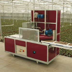 Llenadora de bandejas automática - TVE - HETO B.V.