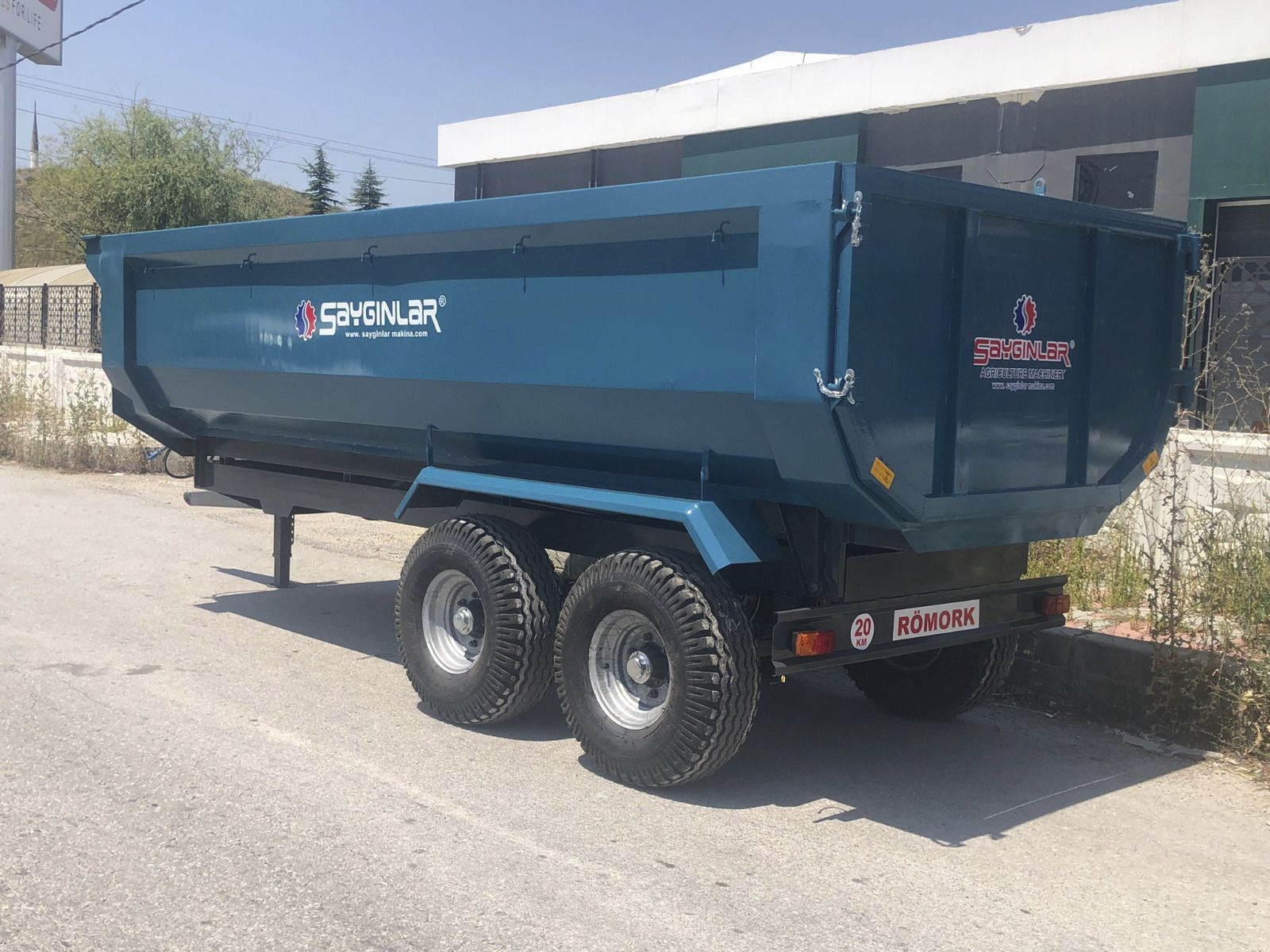 Remolque volquete - SY10T2D-JUMBO - Sayginlar Agriculture Machinery Ltd ...