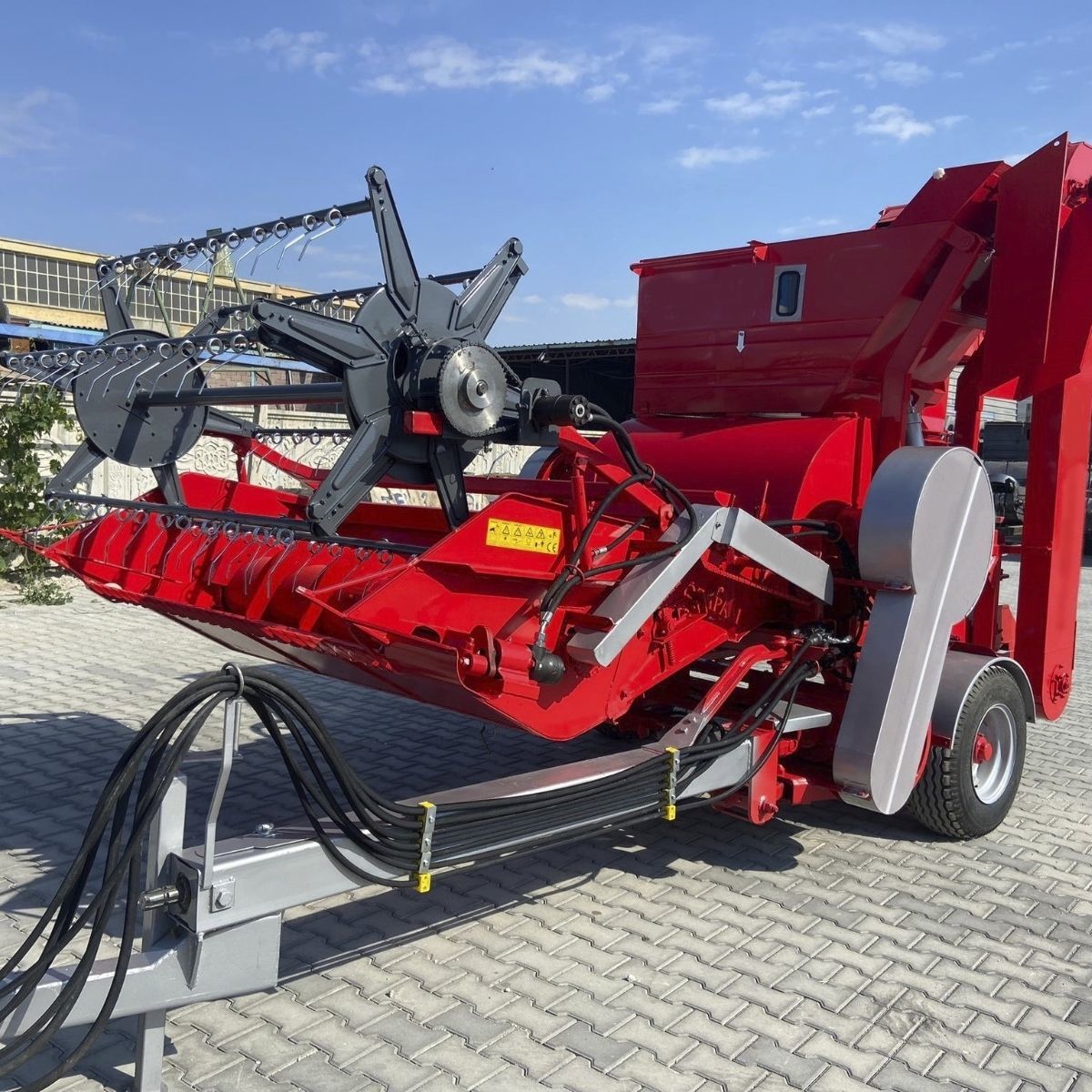 Cosechadora de granos convencional - Sayginlar Agriculture Machinery ...