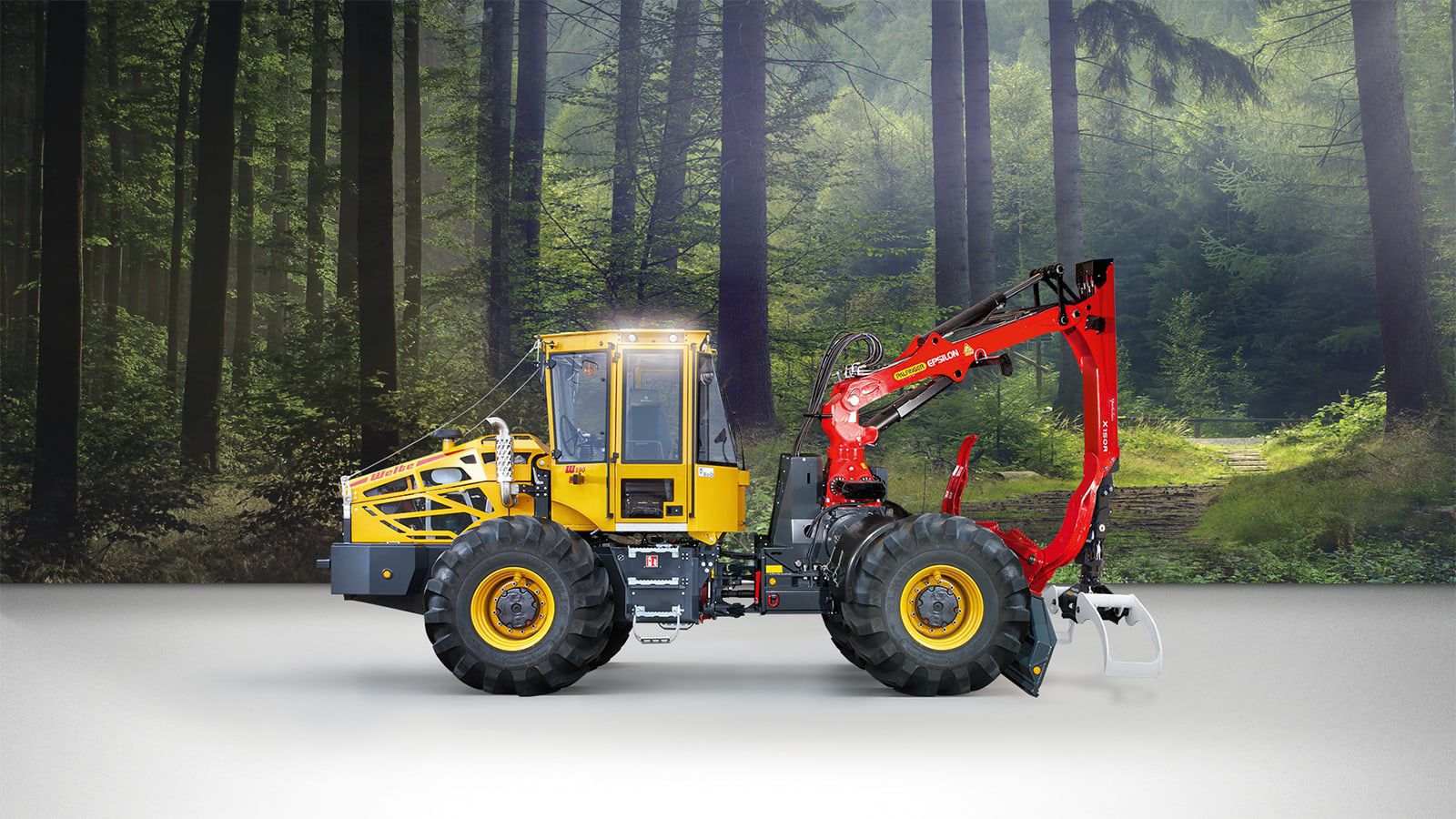 Arrastrador forestal con pulpo - W190 - welte - autopropulsado / con pulpo