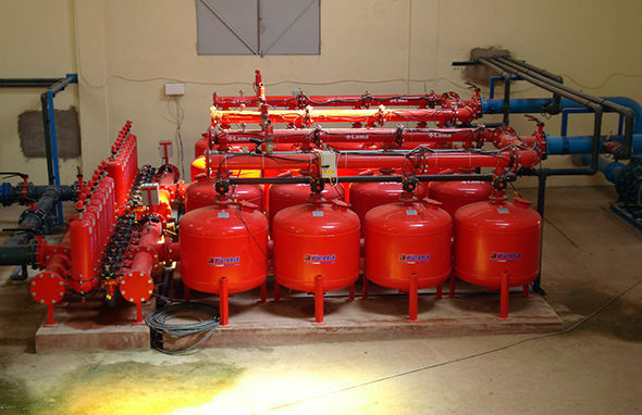 Filtro para riego de arena - Arena - Lama filtration - de acero / de ...