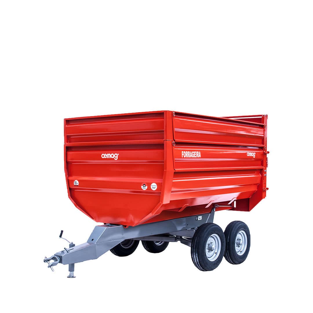 Remolque para forraje - CBH6R - Cemag - volquete / 6 toneladas