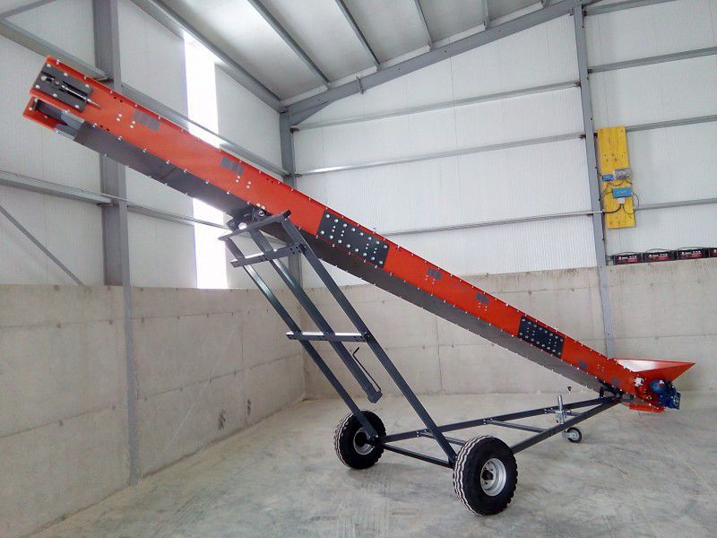 Transportador de banda - Lecitech - móvil / inclinado