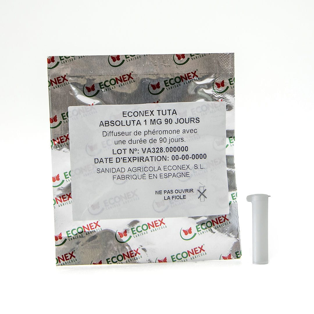 Difusor de feromonas contra lepidópteros - TUTA ABSOLUTA / 90 DAYS ...