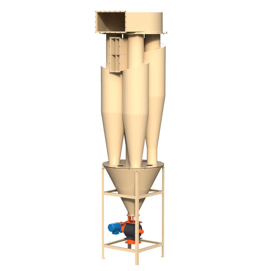 Colector de polvo de ciclón - 4-BCSH series - OLIS