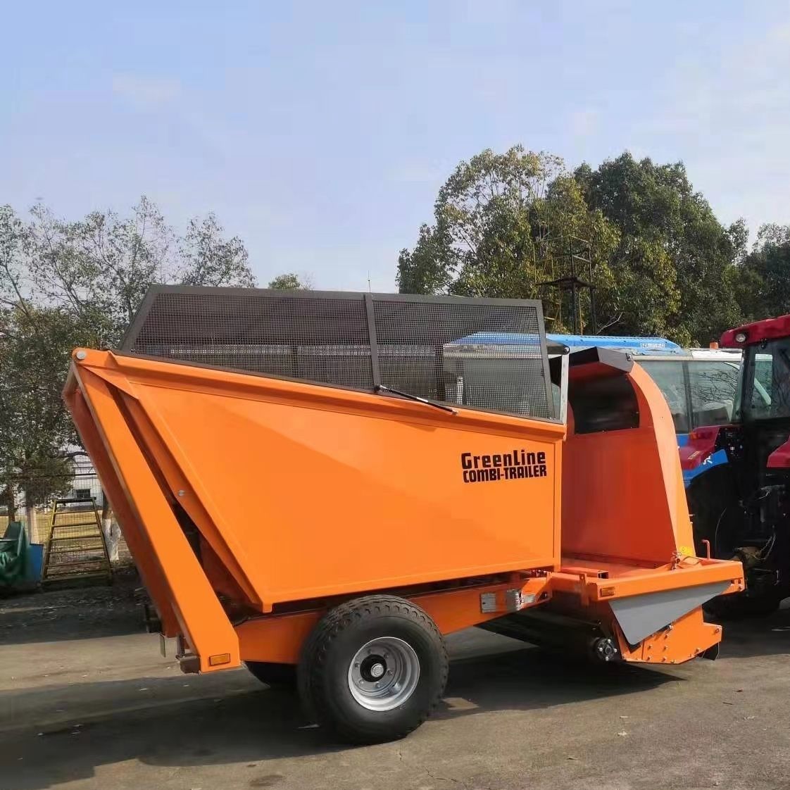 Remolque con segadora - CT7518/CT7521HD - PARKLAND - volquete / de 1 ...