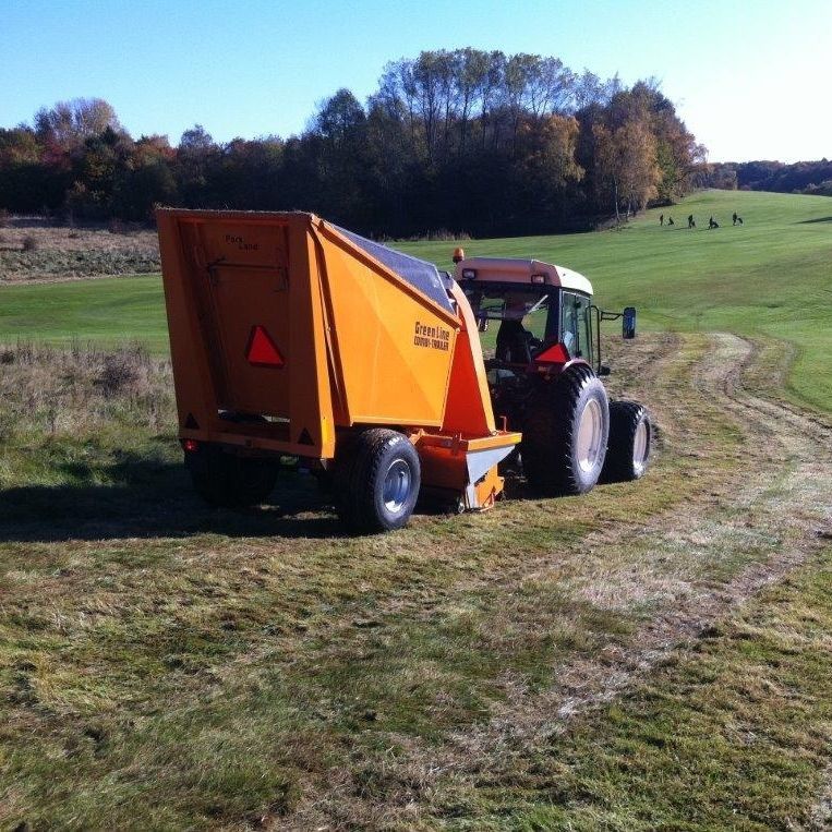 Remolque con segadora - CT3515 - PARKLAND - volquete / de 1 eje / de jardín