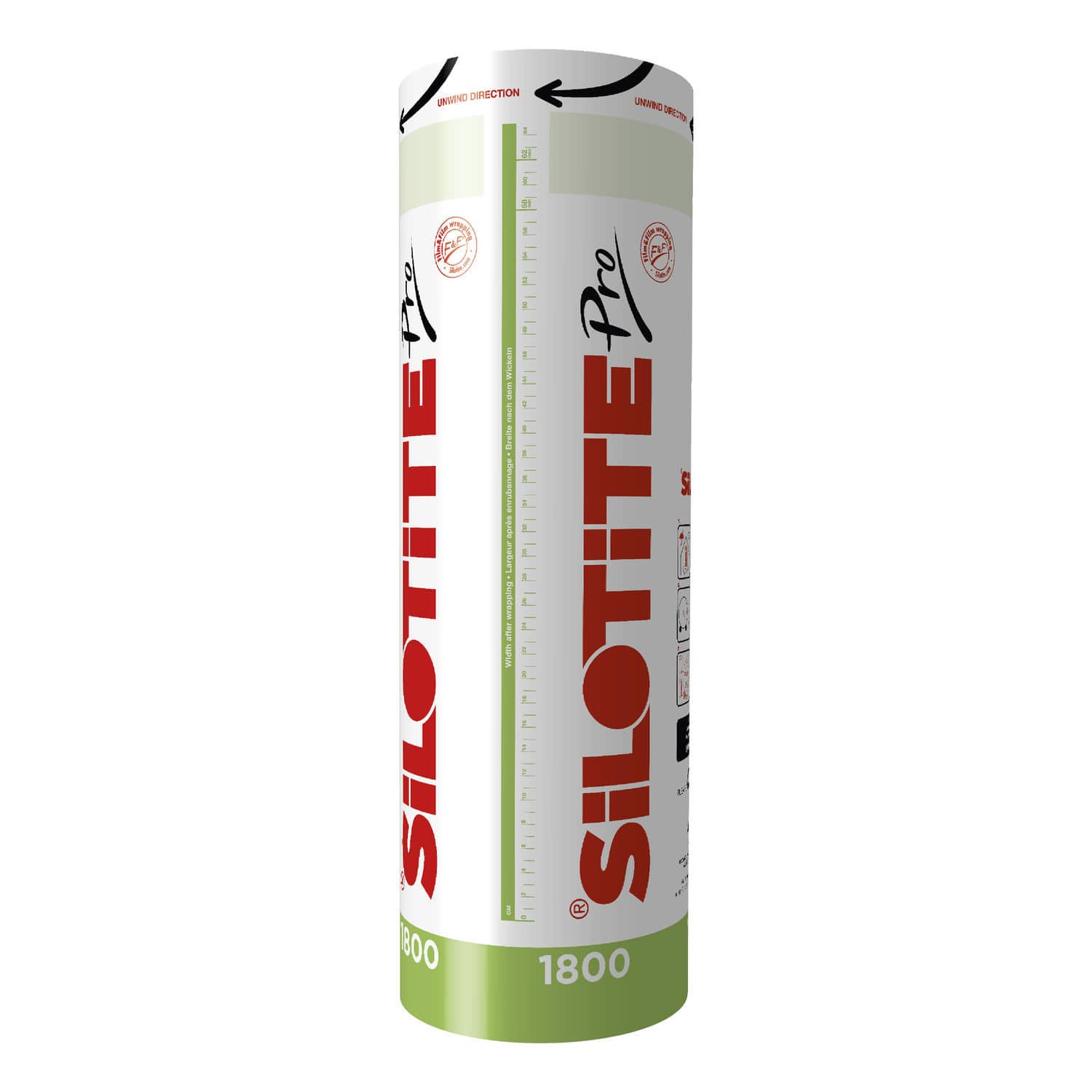 Film de ensilado estirable - Silotite Pro 1800 - Amcor - enfardado de balas