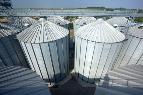Silo de alimentación animal - SBE - Borghi Srl - para cereales / para ...