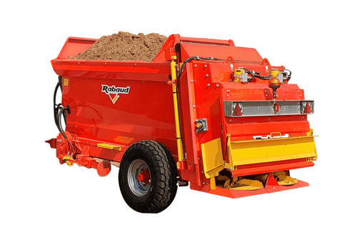 Esparcidor de estiércol de arrastre - FERTIDIS 3000 - RABAUD - de ...