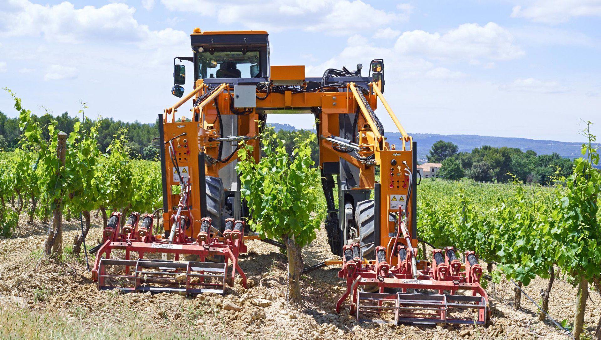 Porte-outil multifonction - Pellenc - pour vigne / inter-ceps