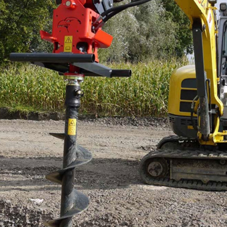 Tarière hydraulique - E series - ADLER Arbeitsmaschinen GmbH & Co. KG