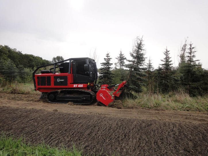 Tracteur forestier - RT 400 - AHWI Maschinenbau GmbH - à chenille / à ...