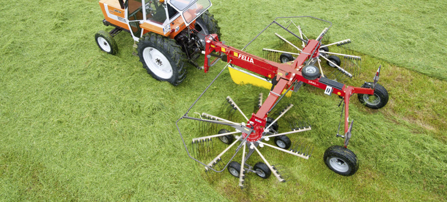 Andaineur rotatif - JURAS 671 - 8055 PRO - FELLA AGCO Feucht GmbH - à ...