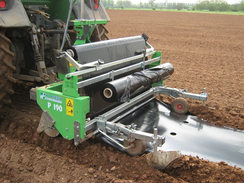 Dérouleuse de film plastique semi-automatique - P140, P190 - HORTECH Srl