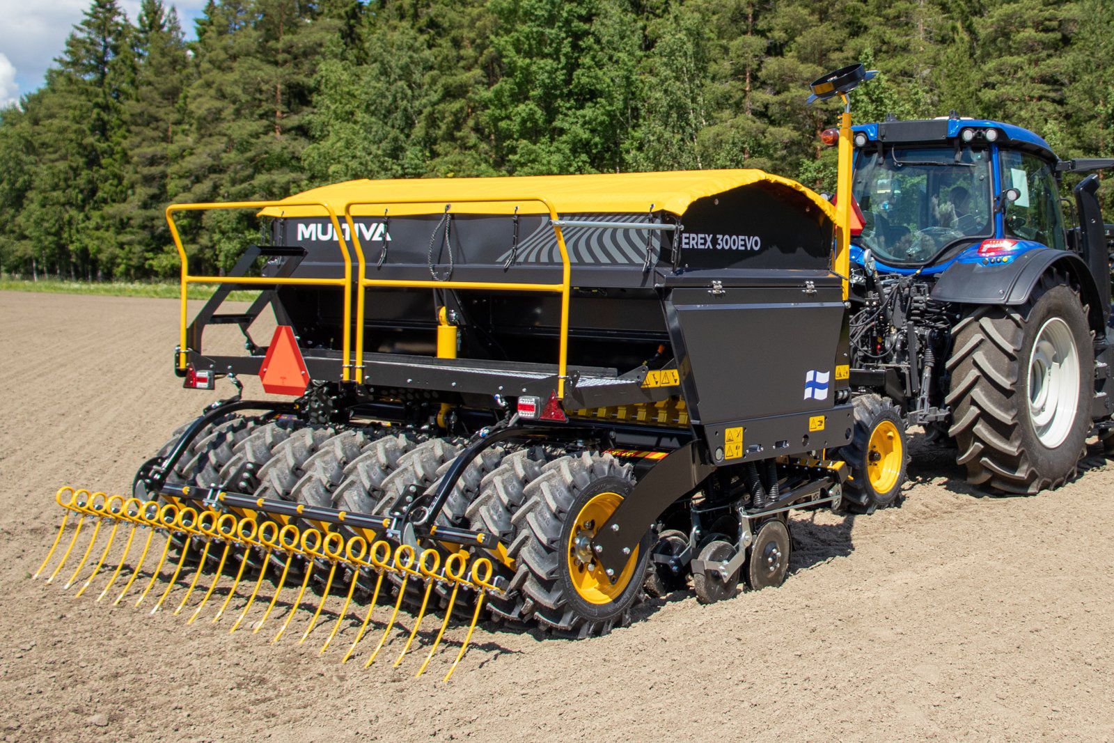 Semoir en ligne mécanique - Cerex EVO - Multiva - Dometal Oy - à dents ...