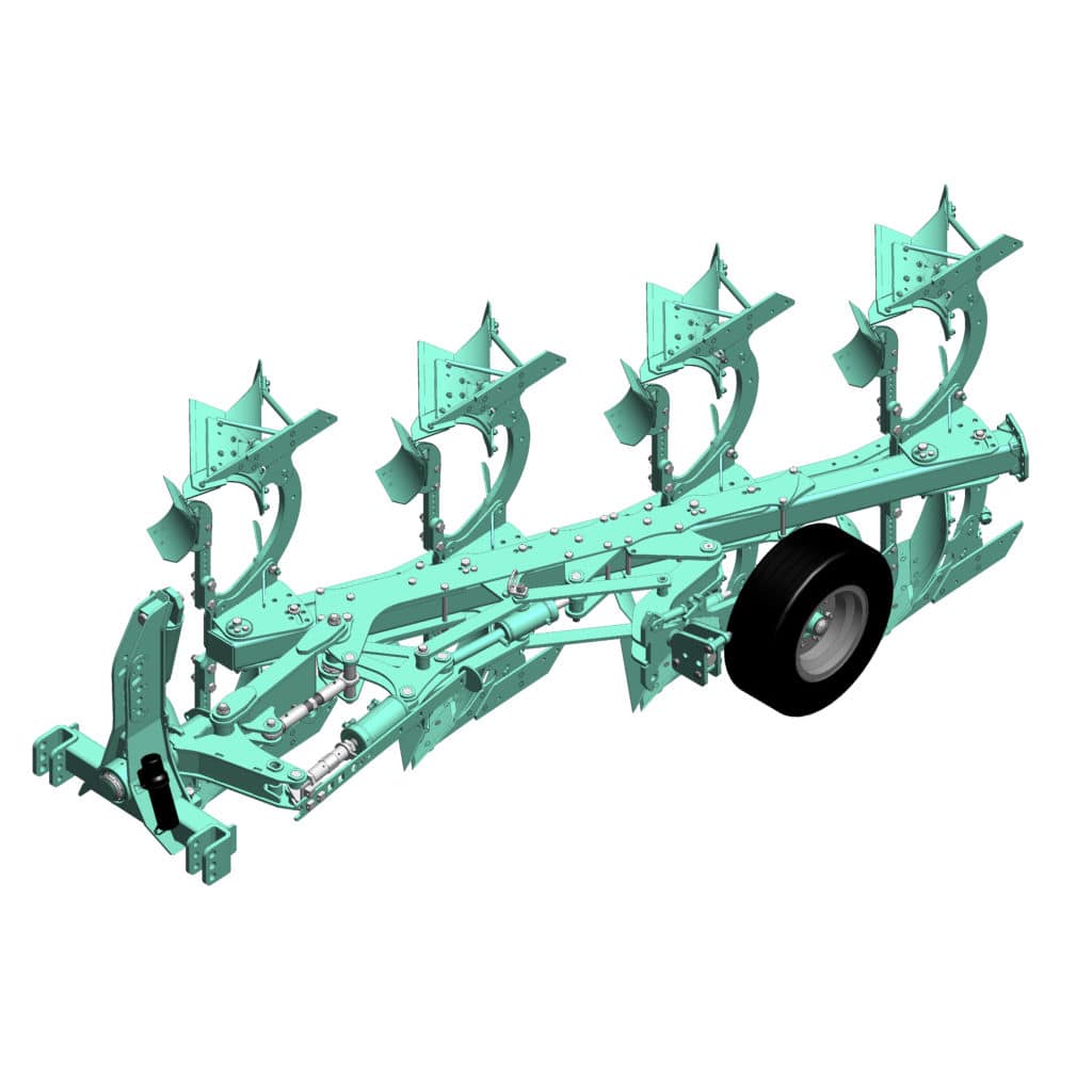 Charrue à versoir - NX23 – 33 series - Nardi Group - portée / 3 corps ...