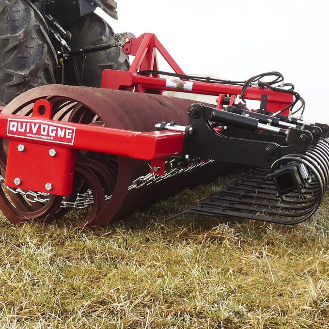 Rouleau d'appui - RTA series - Quivogne - à anneaux / pour montage frontal