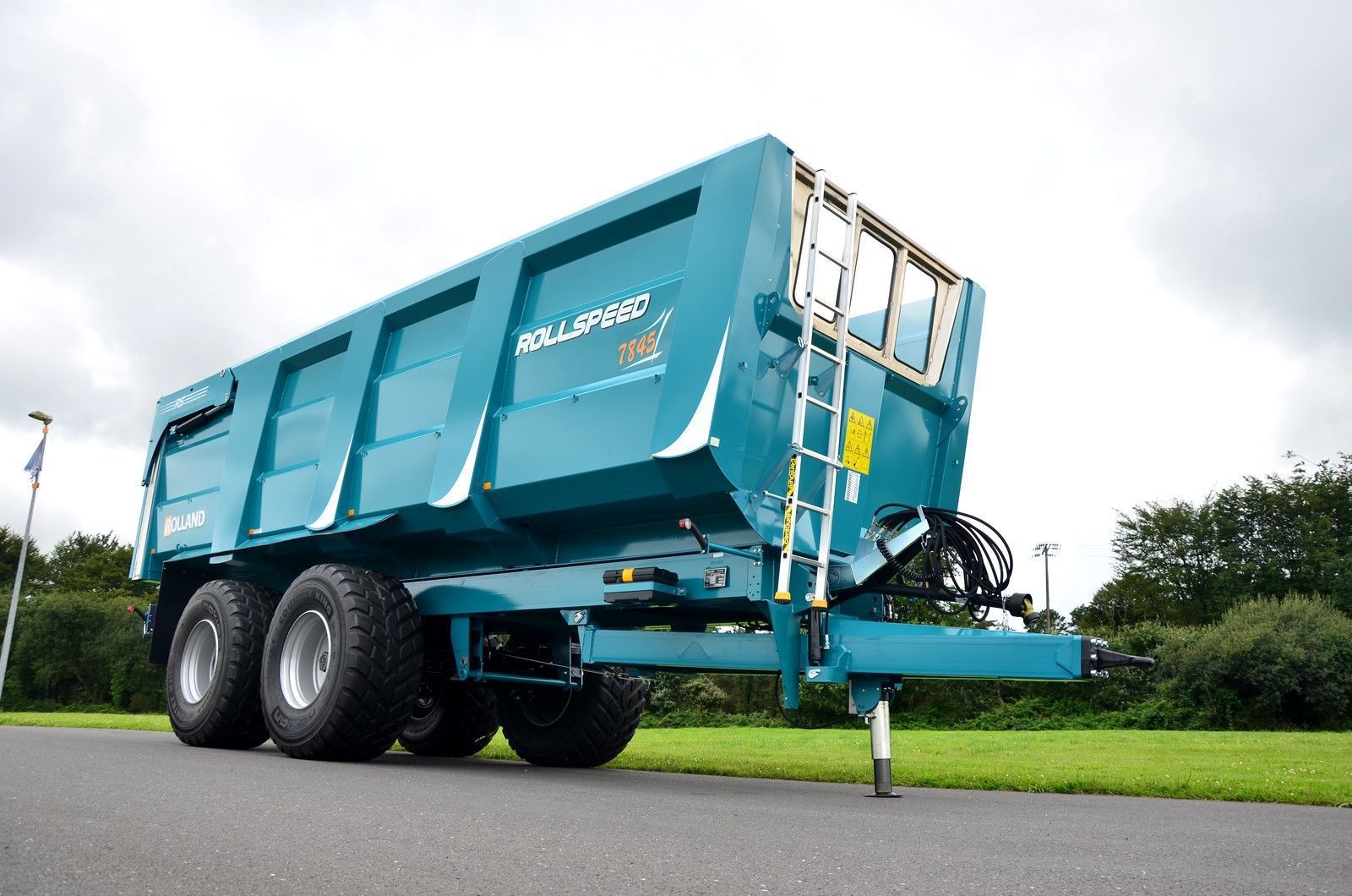 Remorque portée - ROLLSPEED 7845 - Rolland - tandem / agricole / porte ...